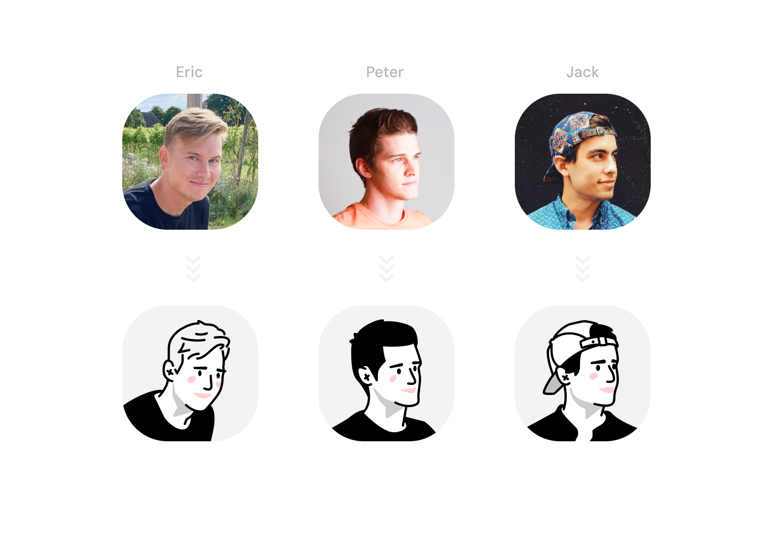 tiny Avatars by Darius Dan on Dribbble