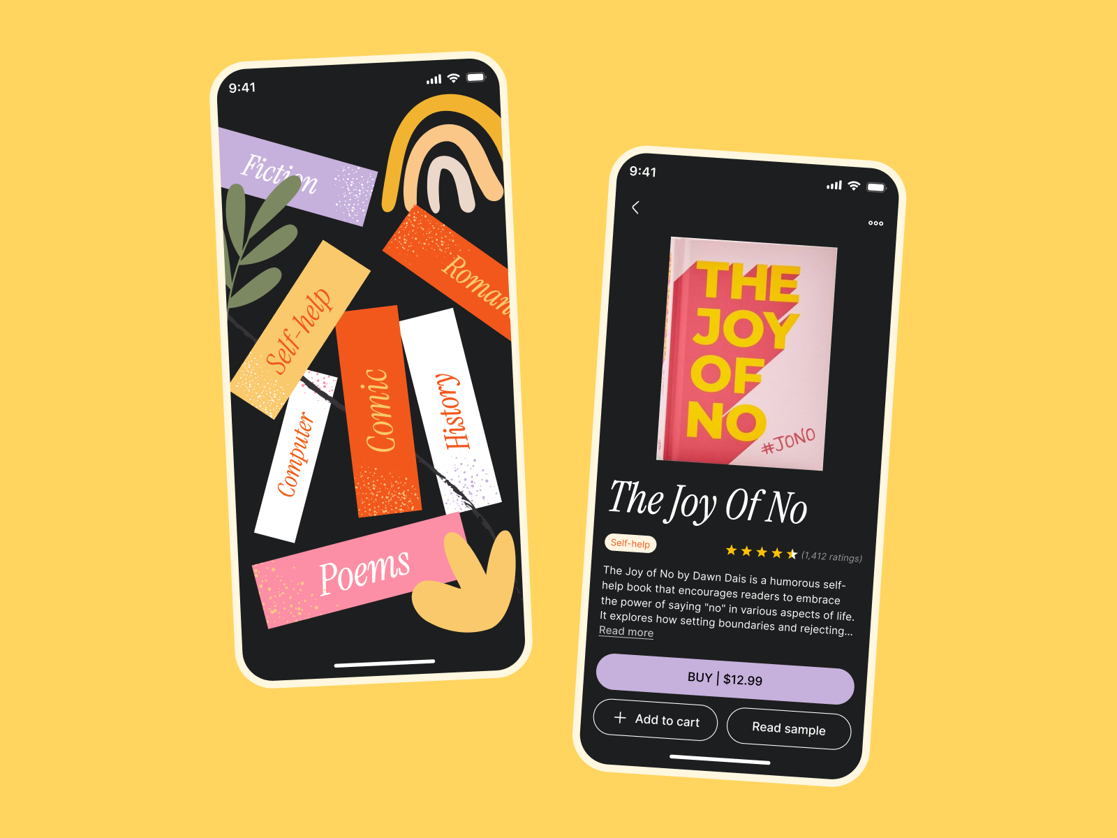 Reading Mobile App Ui App Design By Capi Product On Dribbble