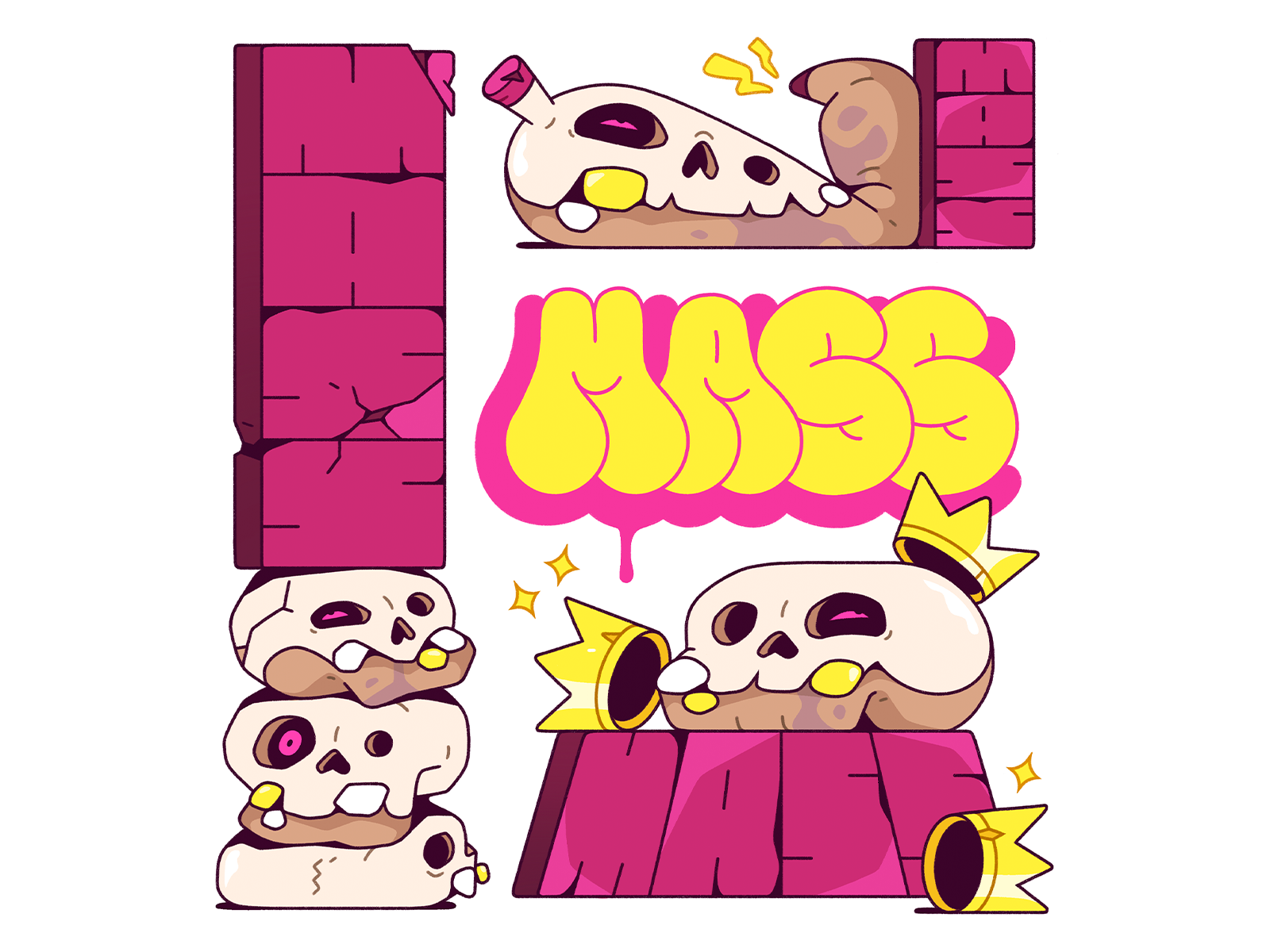 The Catacombs. by Cree on Dribbble