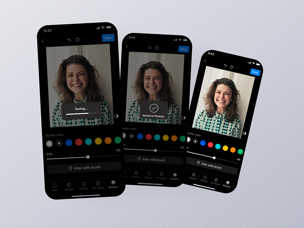 Editing border Mobile App Ui by UI Ants on Dribbble
