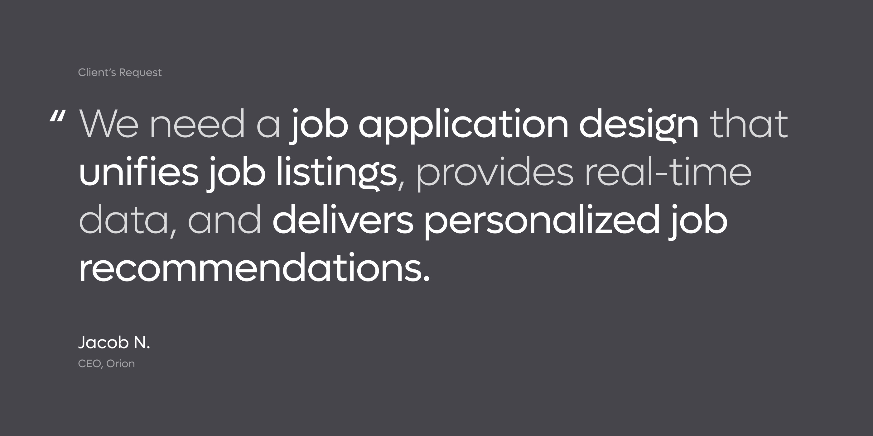 Orion - Job Opportunities SaaS by Jack R. for RonDesignLab ⭐️ on Dribbble