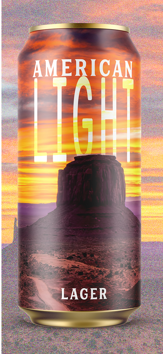 Light Lager - Minimal Beer Label Design by Pine Watt on Dribbble