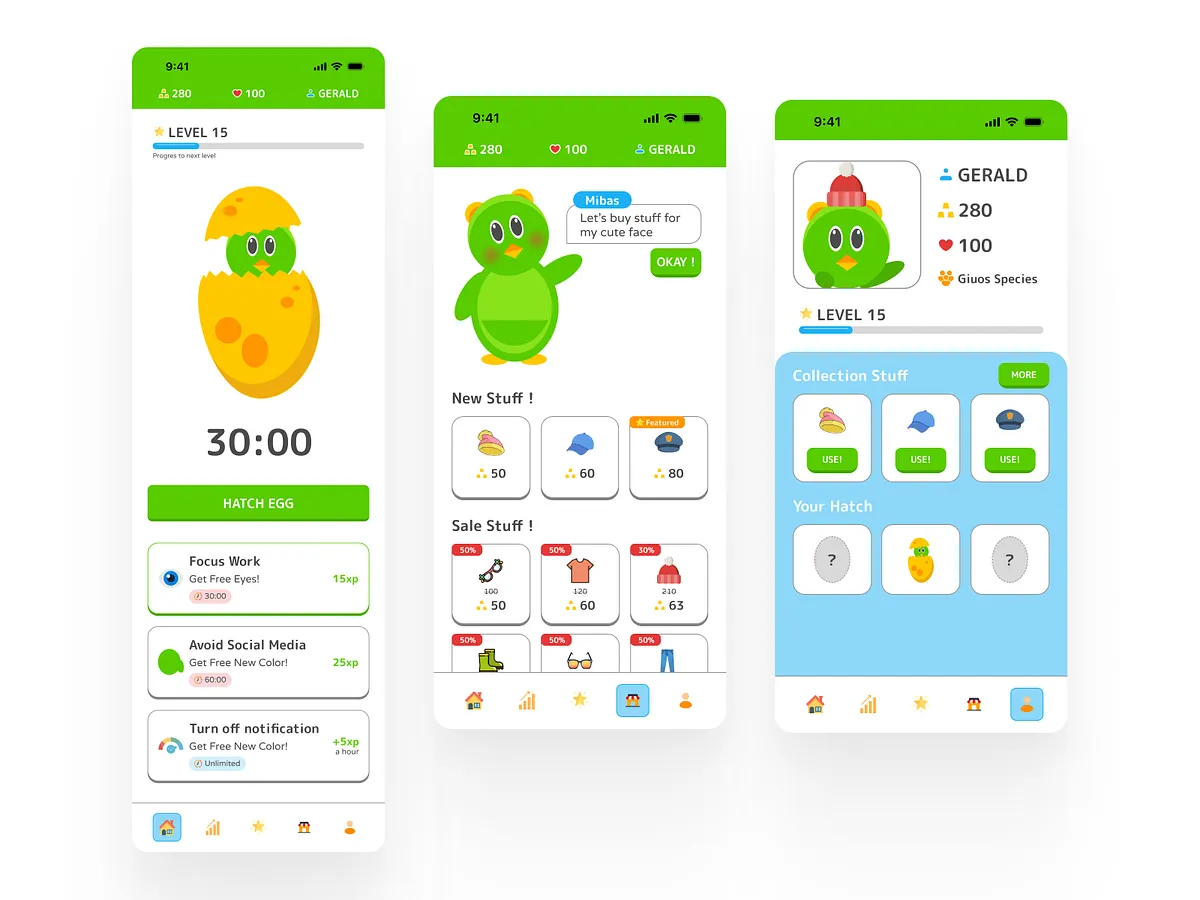 Browse thousands of Gamification UI images for design inspiration ...