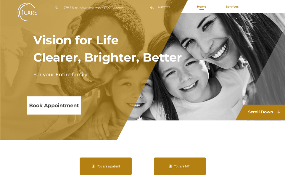 Icare Website Design by Ali Nisar on Dribbble