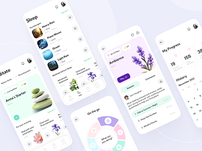 Harmony App Design Concept by Peppermint on Dribbble