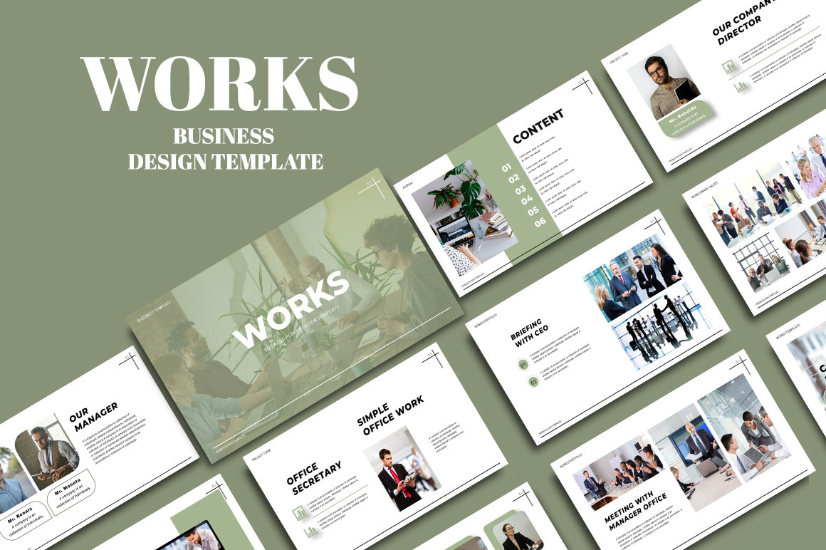 Works Powerpoint, Key& GSL by Sofian on Dribbble