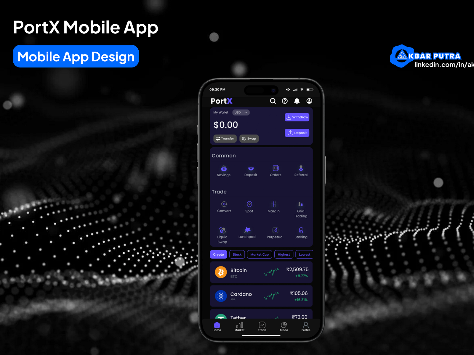 PortX Mobile App by W. Akbar Putra N on Dribbble