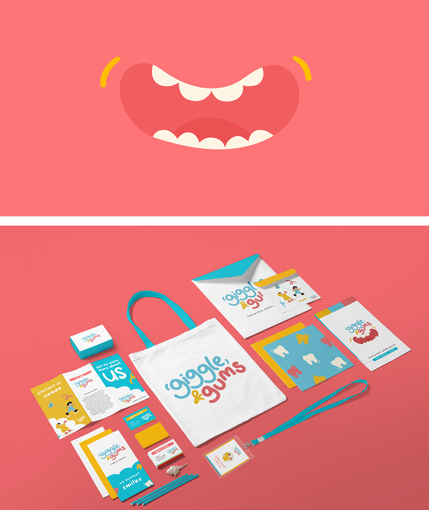 Giggle & Gums Branding by Ma. Anthonette Cordero on Dribbble