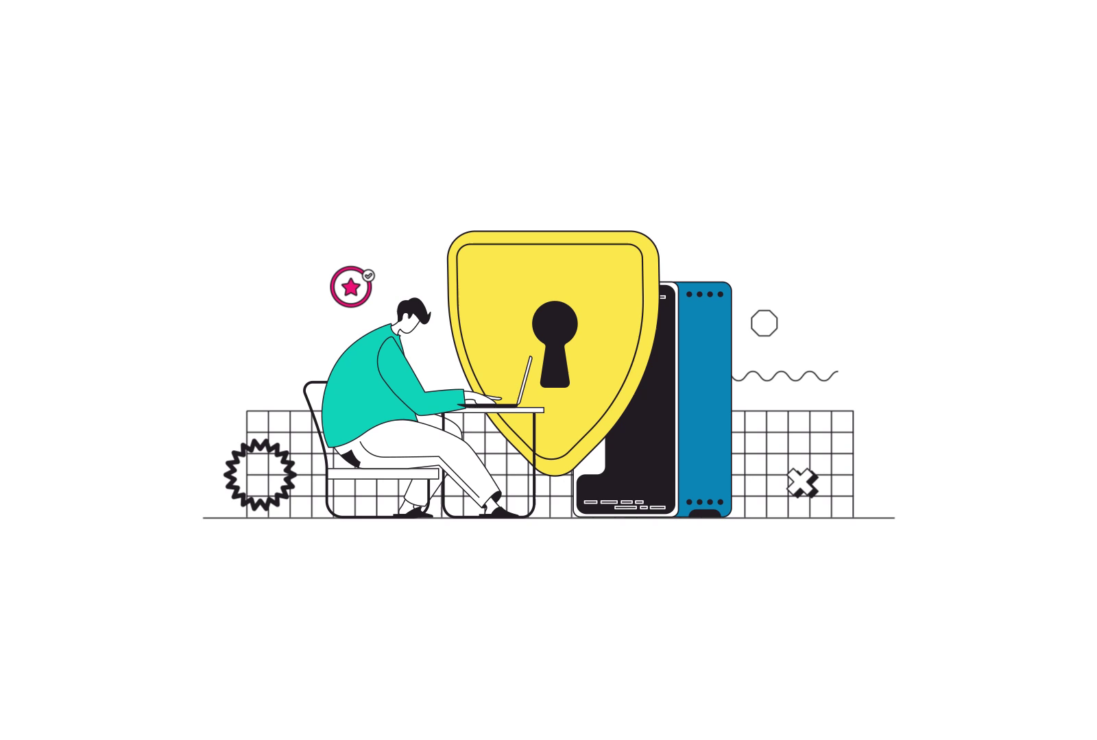 Network Security 2D Animation by DigitalCrocs on Dribbble