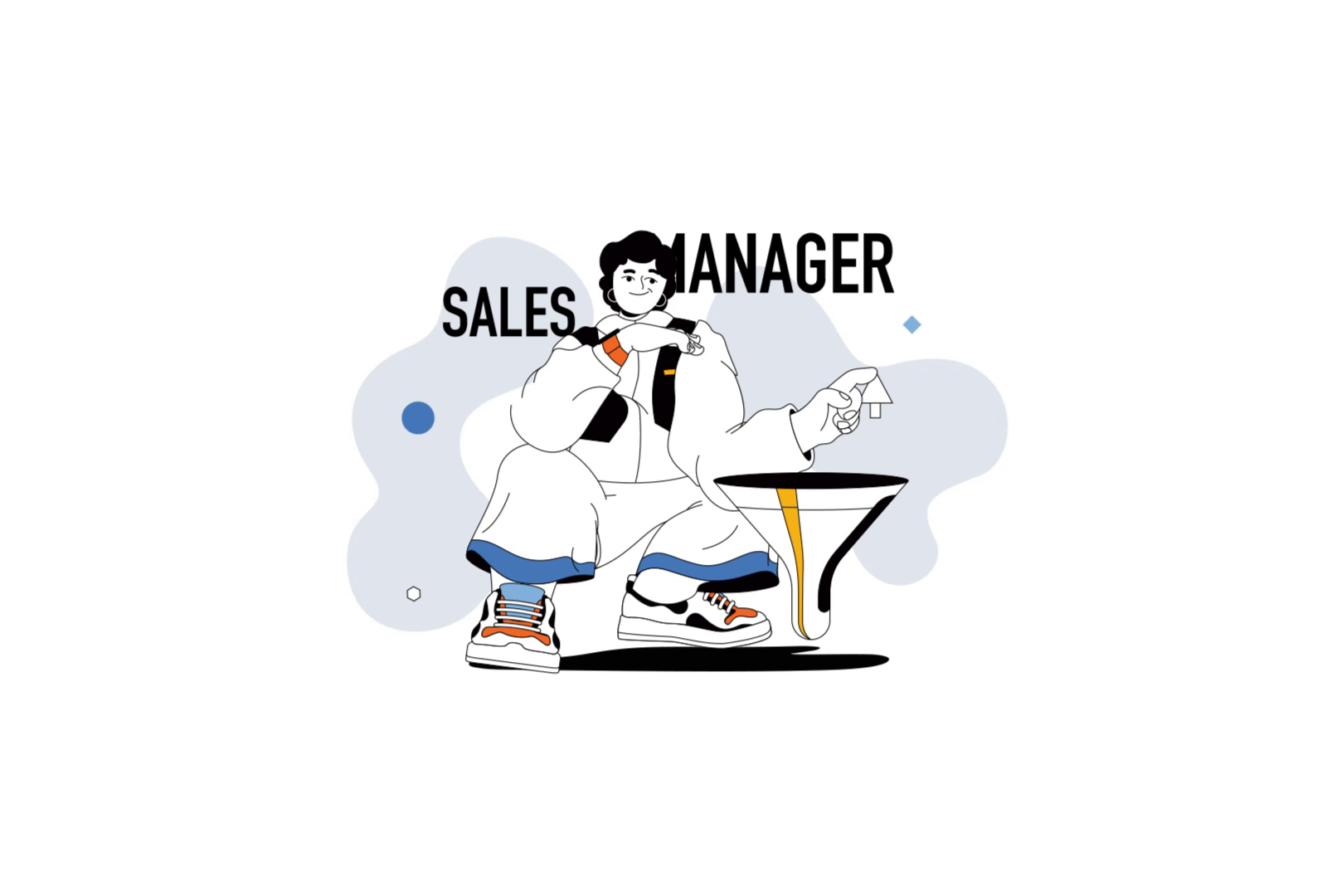 Sales Manager 2D Animation by DigitalCrocs on Dribbble
