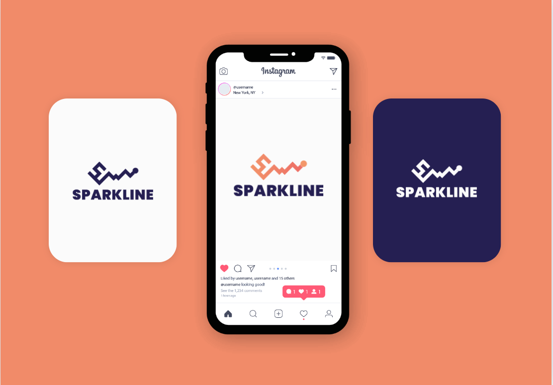 SPARKLINE Logo Design by Shaef Ahmed Shaheedee on Dribbble