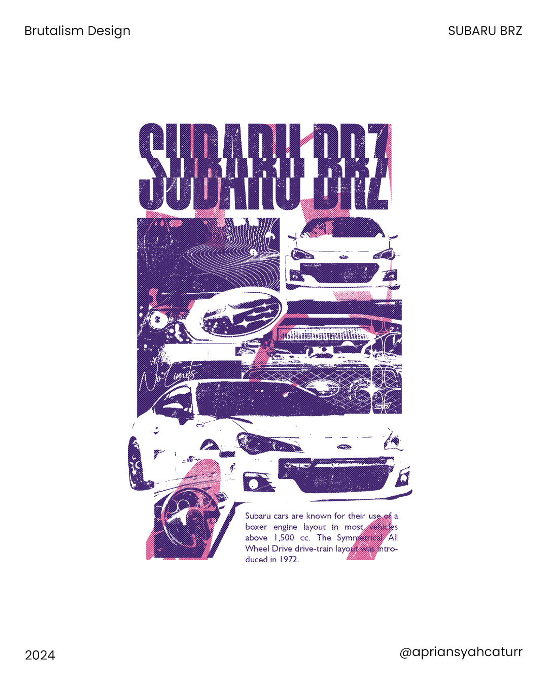 Subaru BRZ in Futuristic Frame Design by Catur Rustiadi on Dribbble