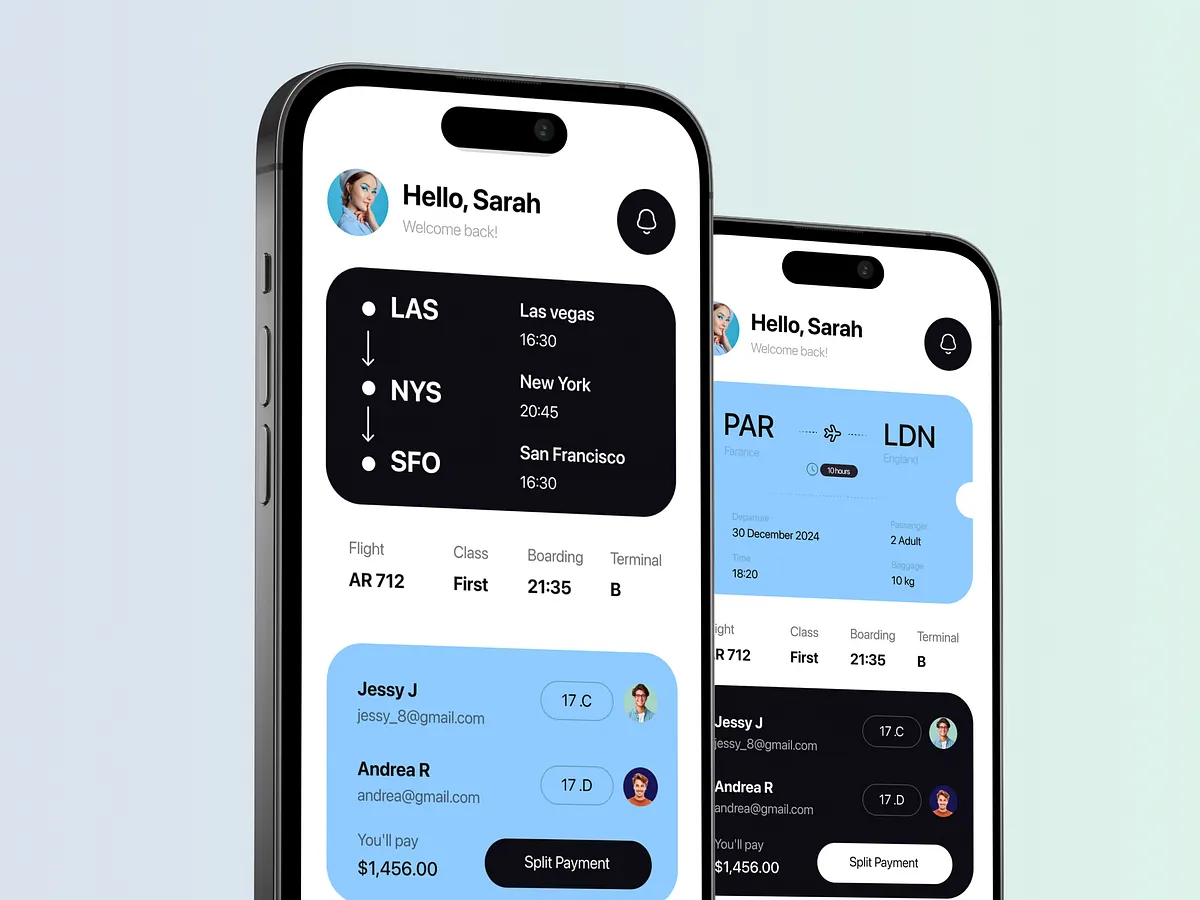 Browse thousands of Flight Booking App UI Design images for design ...