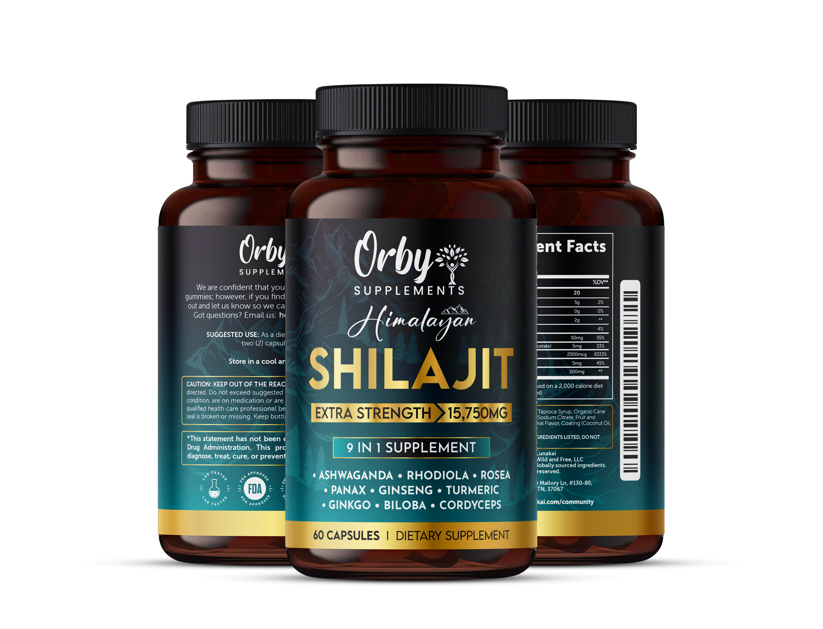 shilajit dietary supplement label design by hasanul99 on Dribbble