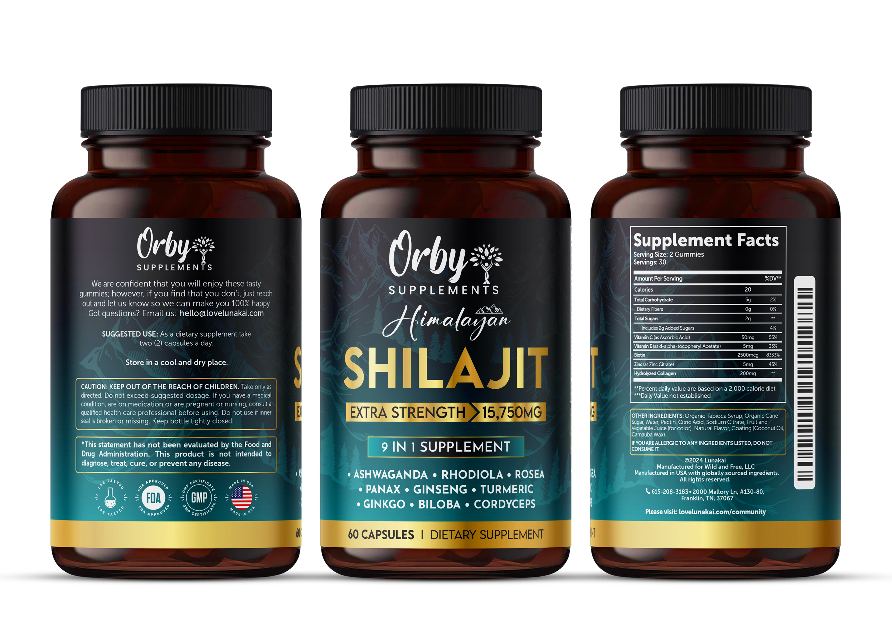 shilajit dietary supplement label design by hasanul99 on Dribbble
