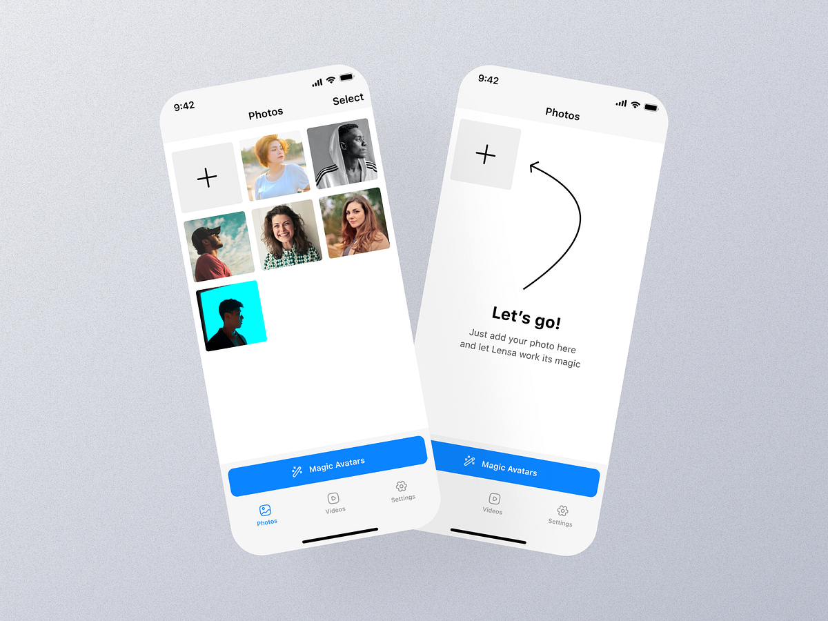 Photo Mobile App Ui by UI Ants on Dribbble
