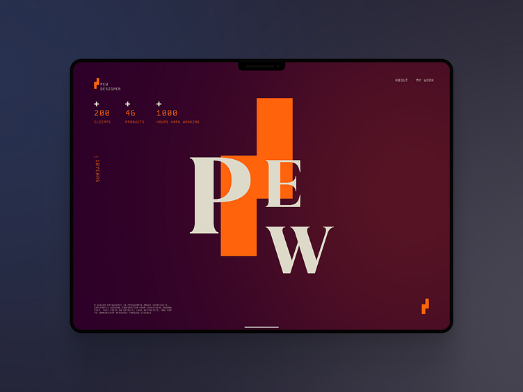 Daily UI Design Challenge - Day 1 by Pew Nguyen on Dribbble