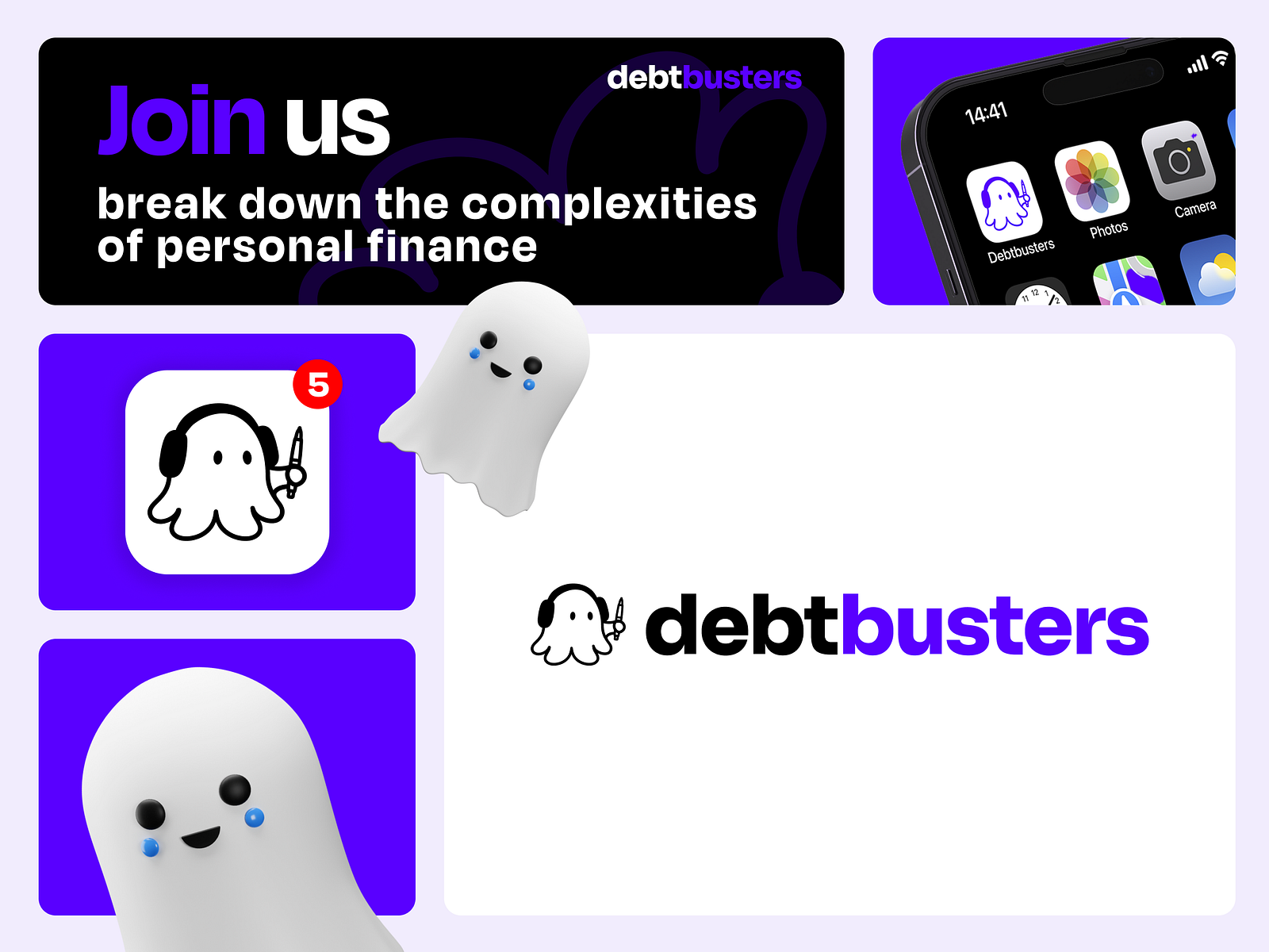 Debt busters by Whales Branding on Dribbble