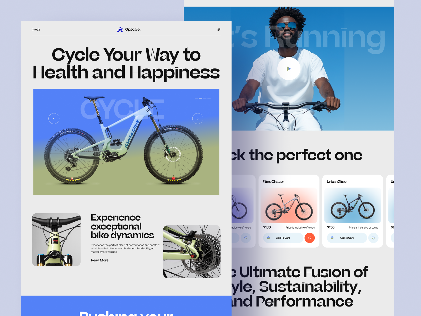 Cycle Store E-commerce Website Design by Raymiq eCommerce for Raymiq ...