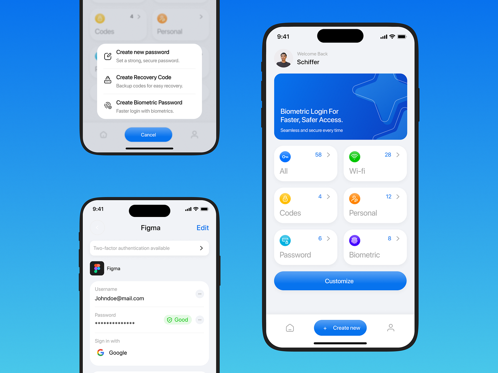 Mobile App Password Management By Odama On Dribbble