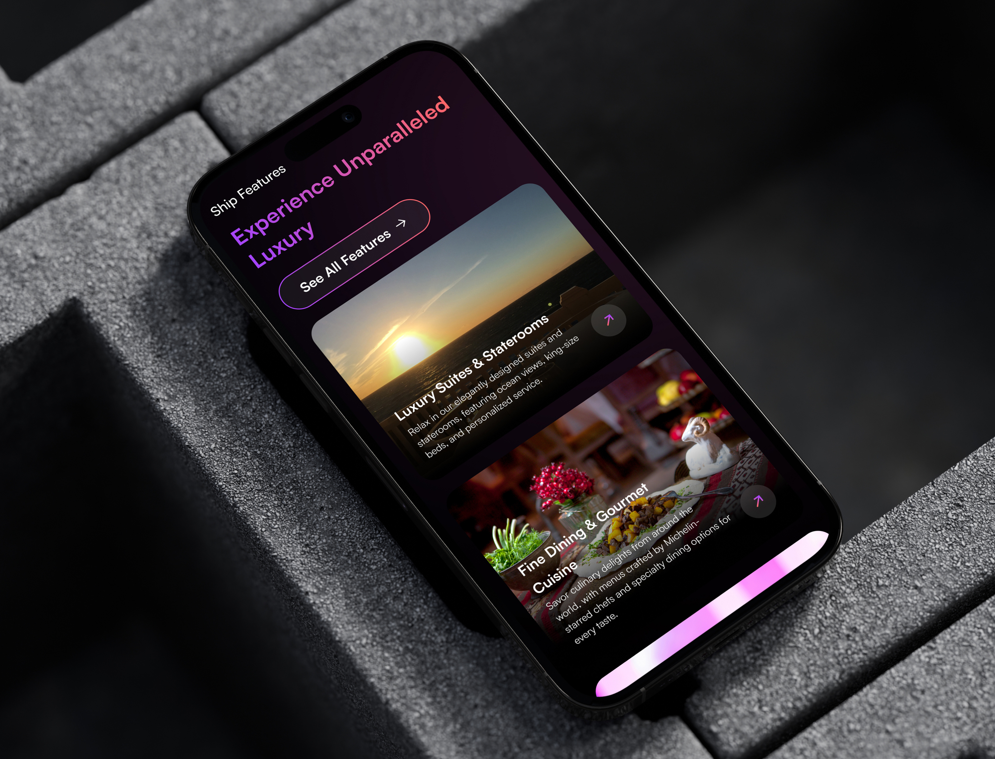 Cruise Ship Landing Page UI Design by Opedia Studio on Dribbble