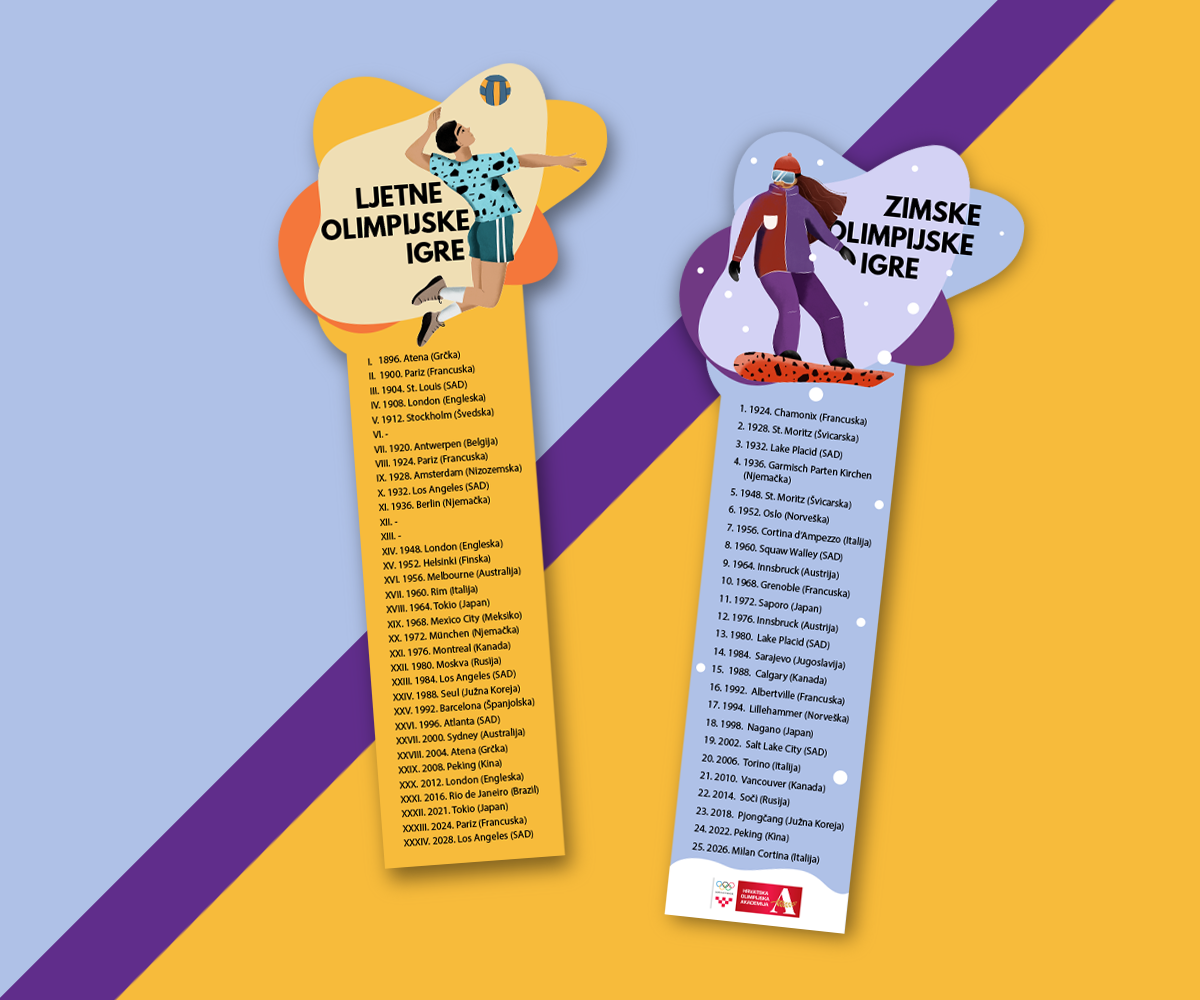 Bookmark for Olympics. by Lara Zigic on Dribbble