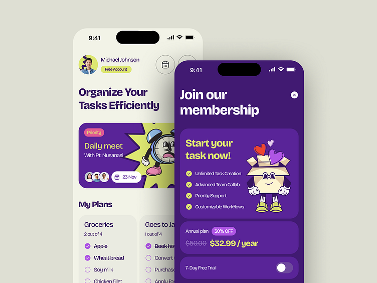 Task Manager Mobile App by Rizki Padilah on Dribbble Task Manager Mobile App by Rizki Padilah on Dribbble