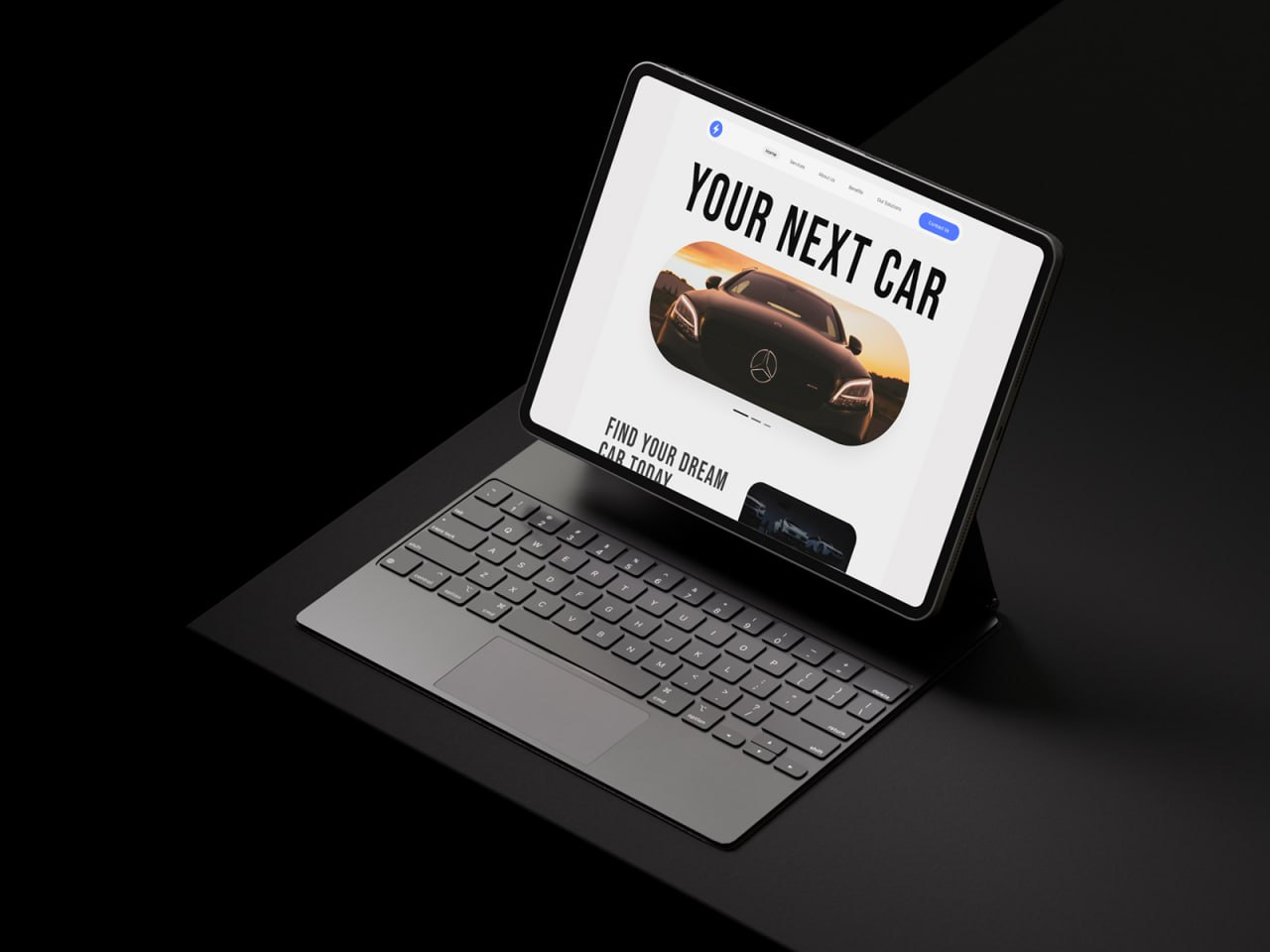 Car Website Landing Page UI Design by Sohan Talukder for Olack Branding ...