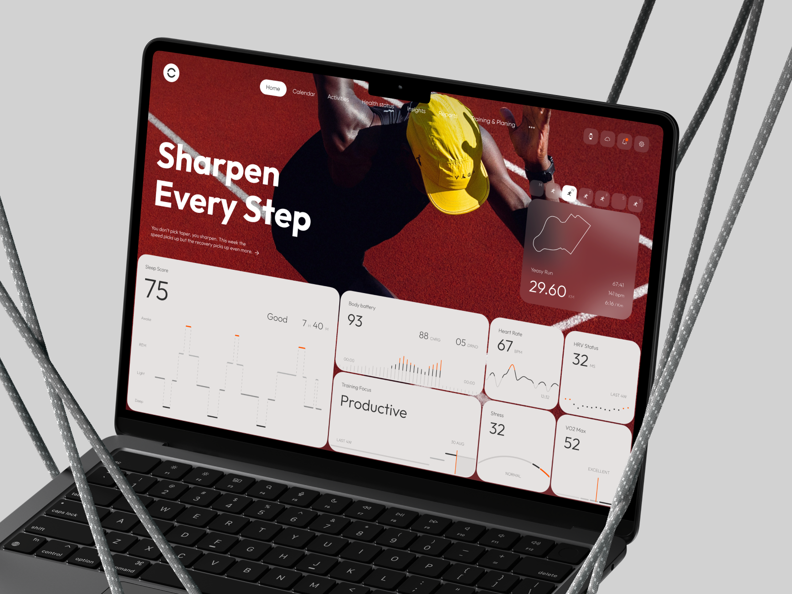 Garmin - SmartWatch Home Dashboard by RonDesignLab ⭐️ on Dribbble