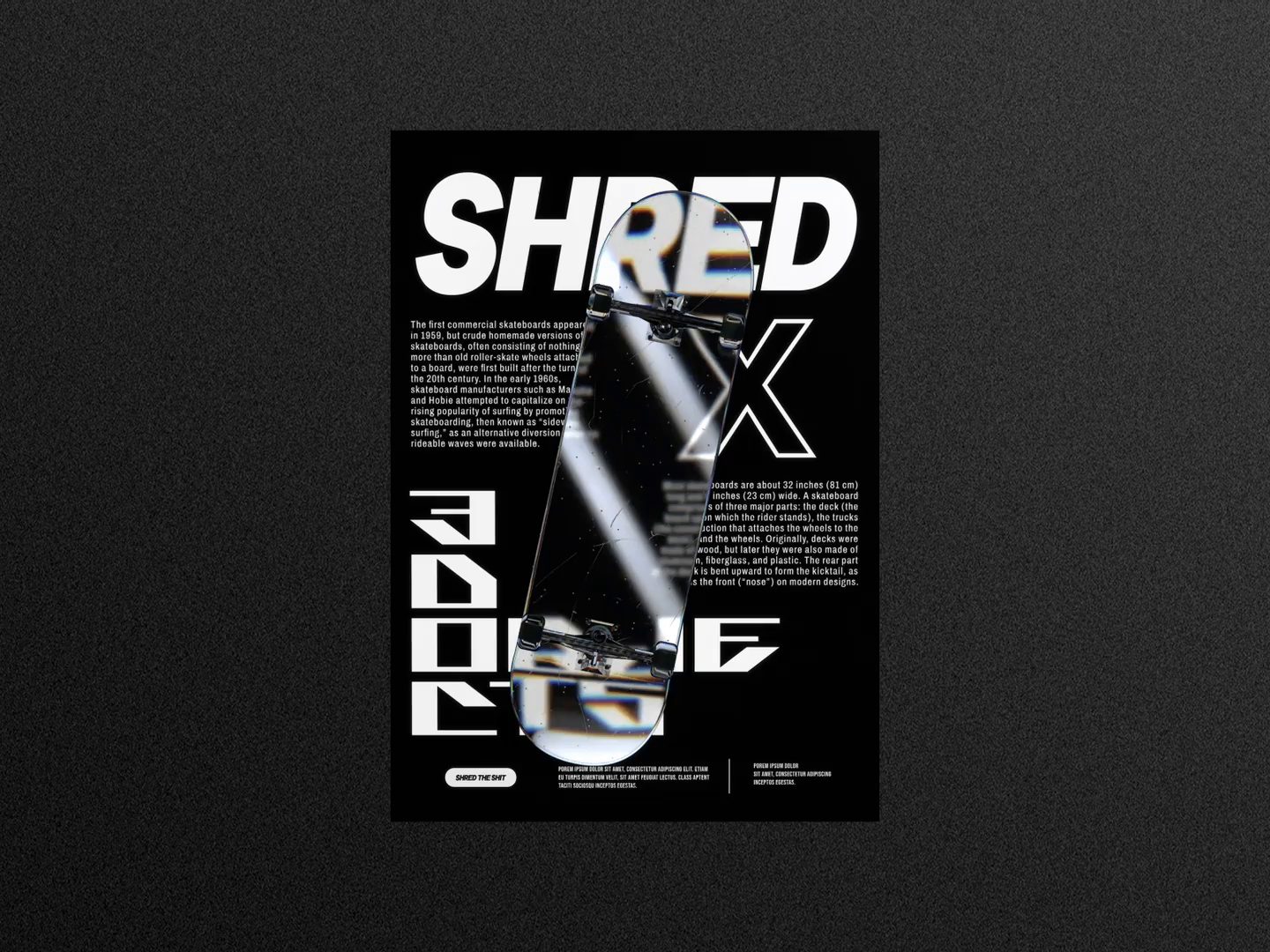 SHRED - Motion Poster 01 by Alter Aether on Dribbble