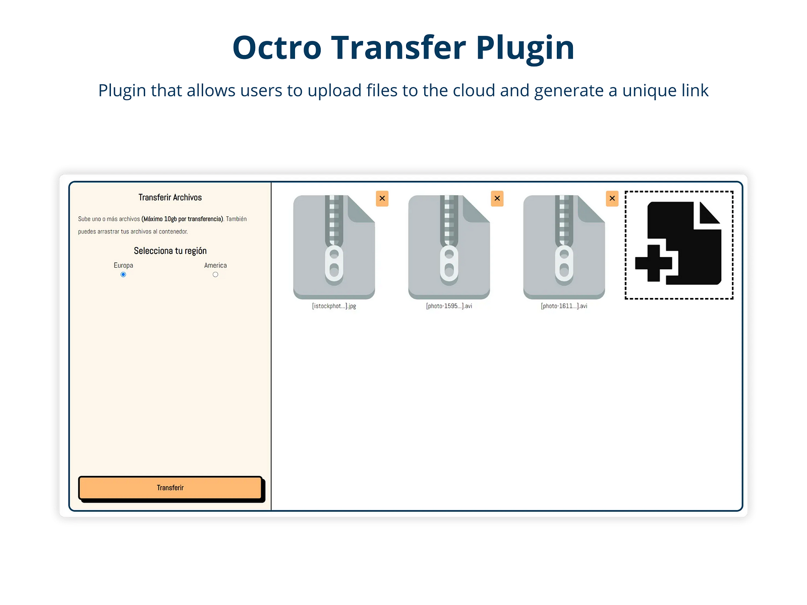 File Transfer Plugin By Octonove On Dribbble