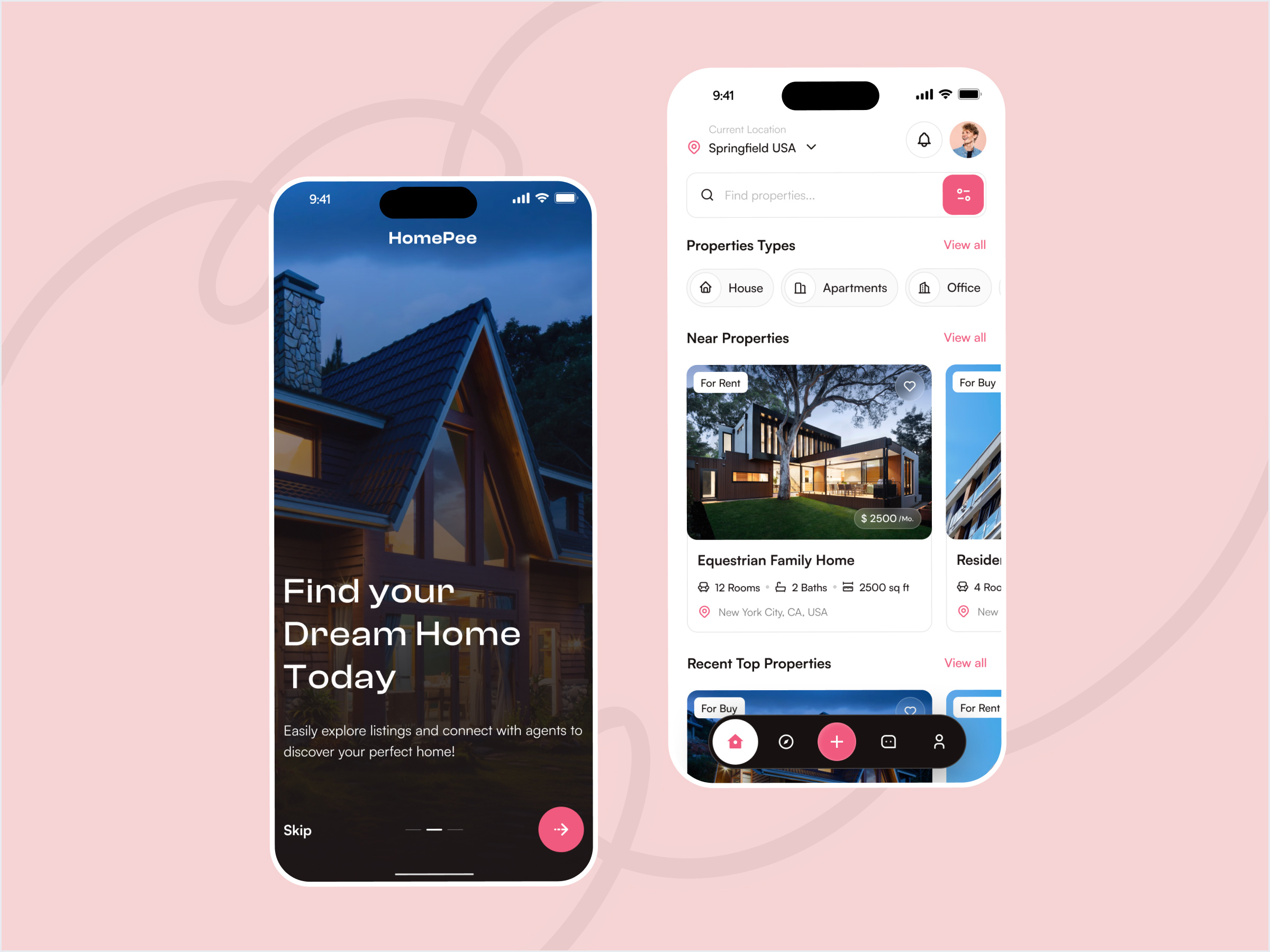 Real Estate Mobile App by Bhavik Dobariya on Dribbble