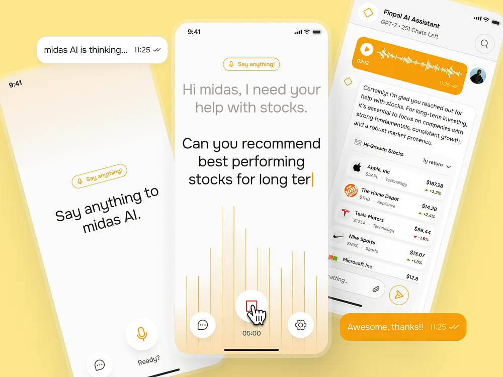Chatbot UI designs, themes, templates and downloadable graphic elements ...
