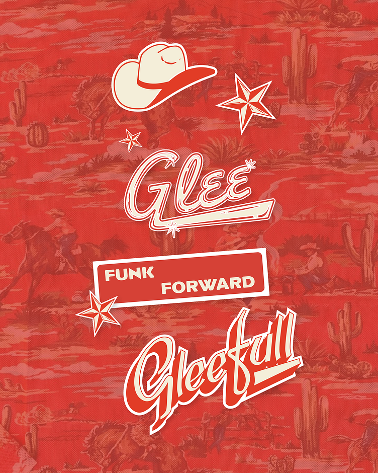 Glee Beer Stickers by Meryl Walden on Dribbble