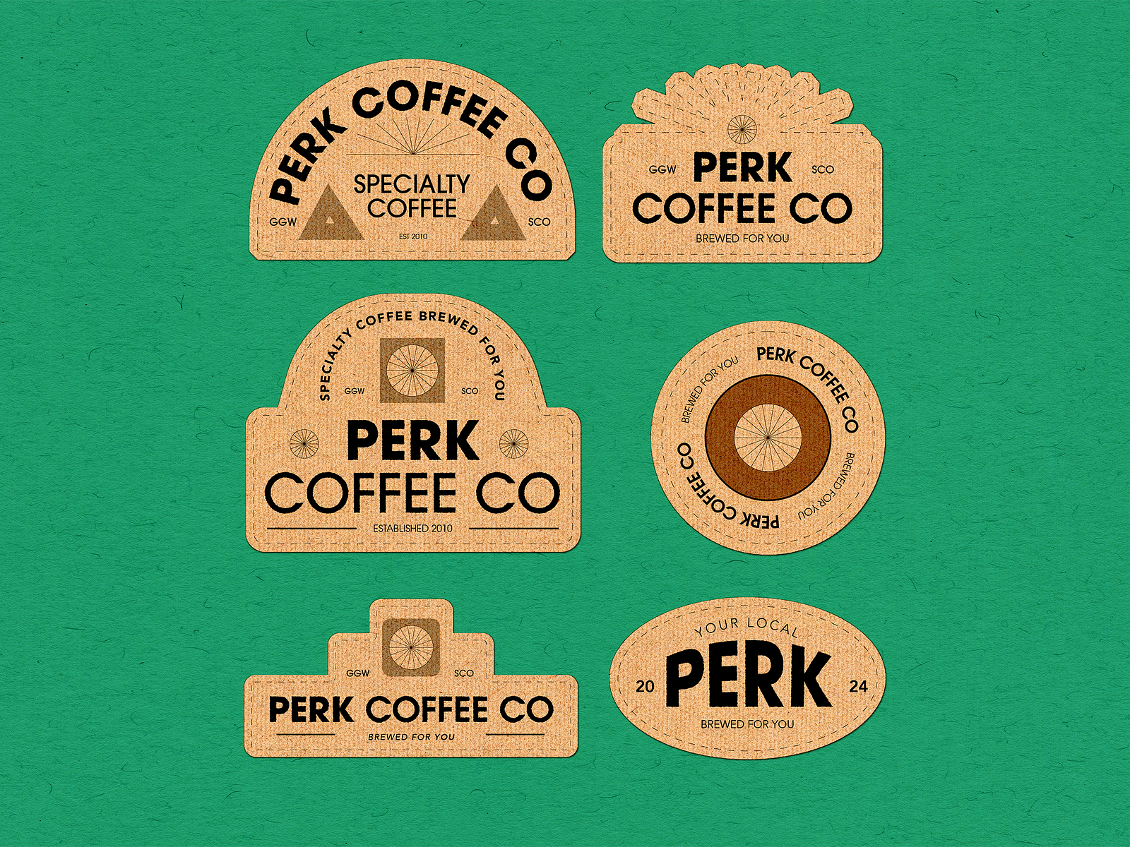 Perk Coffee Co. by McKenzie Design on Dribbble