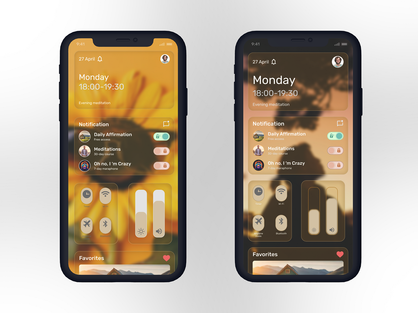 Blur_Effect_Cards_Mobile Screens by Kishor on Dribbble