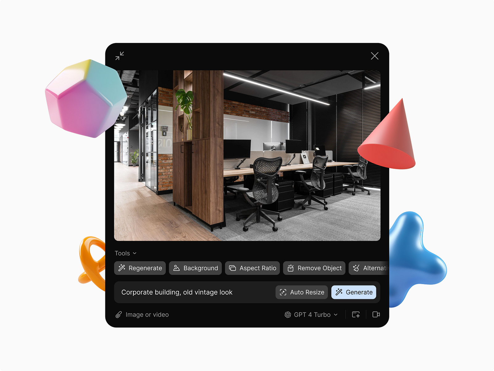 Generate AI Images modal 🖼️ by Talha Kaya on Dribbble