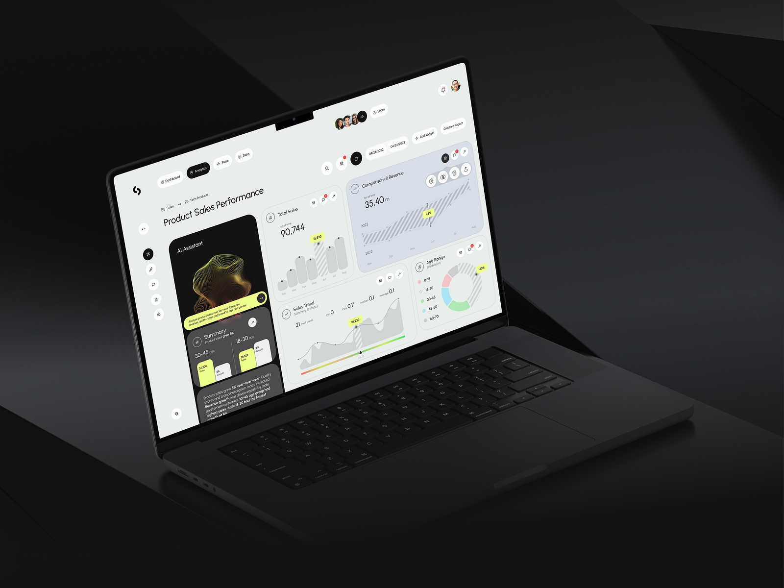 Sisense • AI Data App by E Lai Sterns for Drip Designs on Dribbble