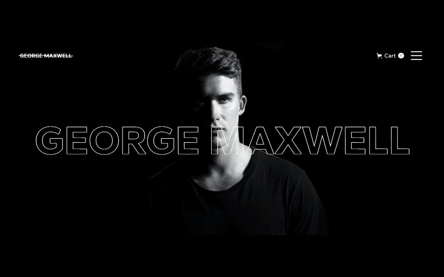 George Maxwell - Portfolio Website Template by Ola Web Design on Dribbble