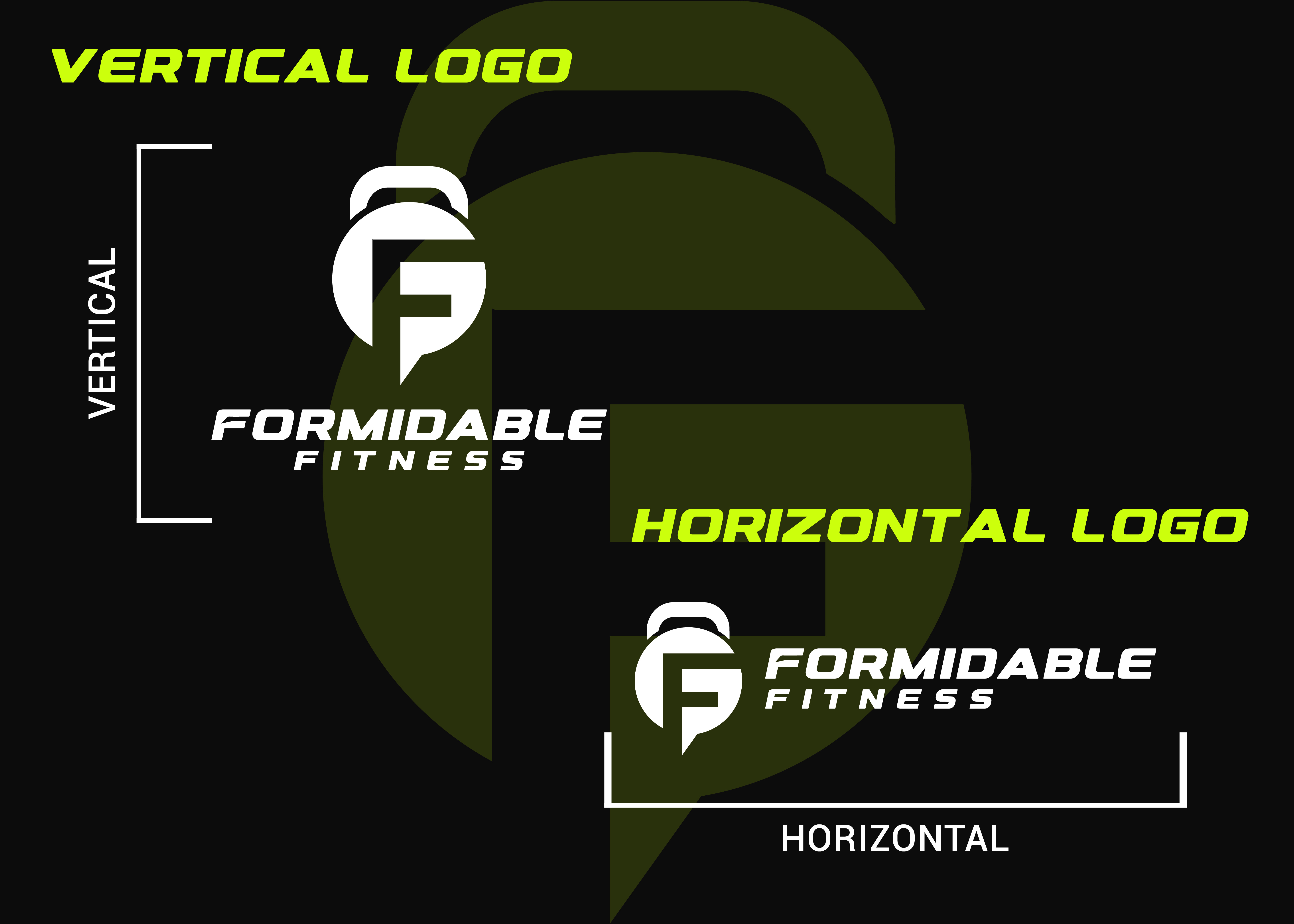 FORMIDABLE FITNESS Logo & Brand Identity Design by Anisul Haque on Dribbble