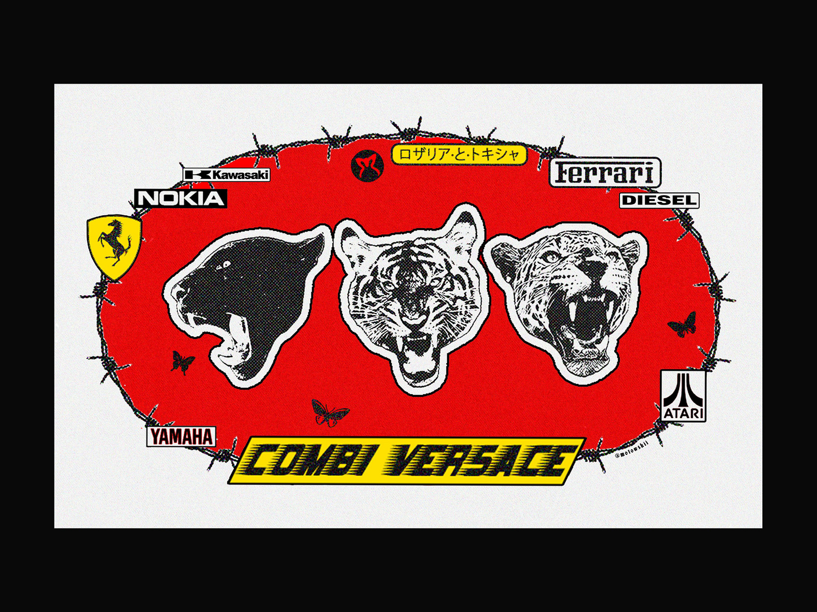 COMBI VERSACE poster by Alejandro Mota on Dribbble