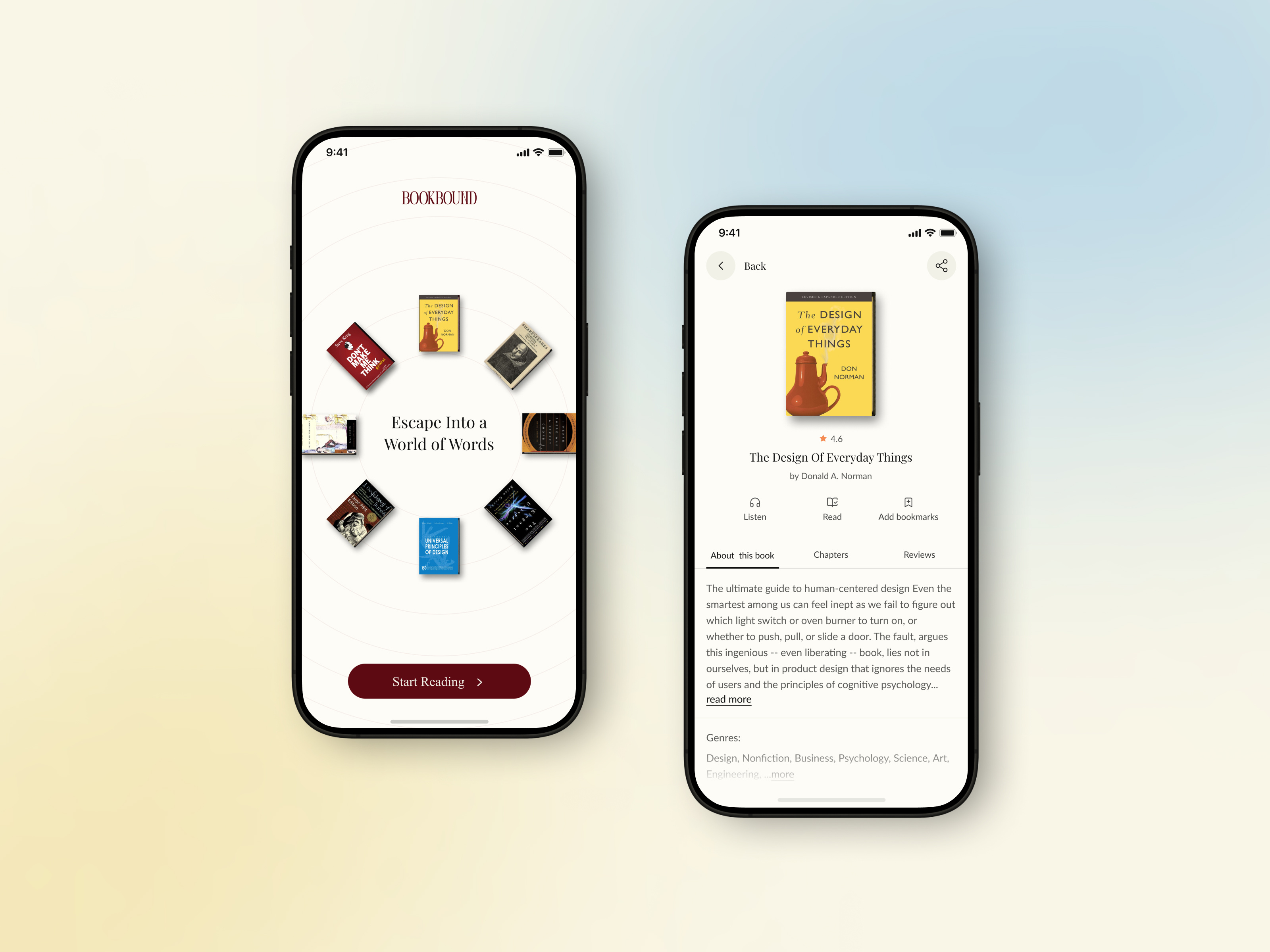 Online Book Reading App - Bookbound by FocoTik UI UX for FocoTik UI/UX ...