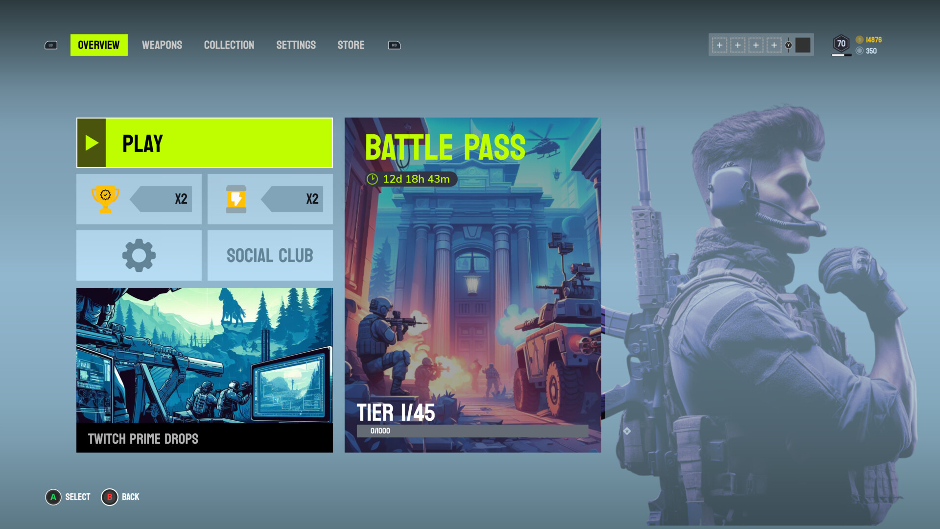 Multiplayer Shooter Game UI Design by Berkay K. on Dribbble