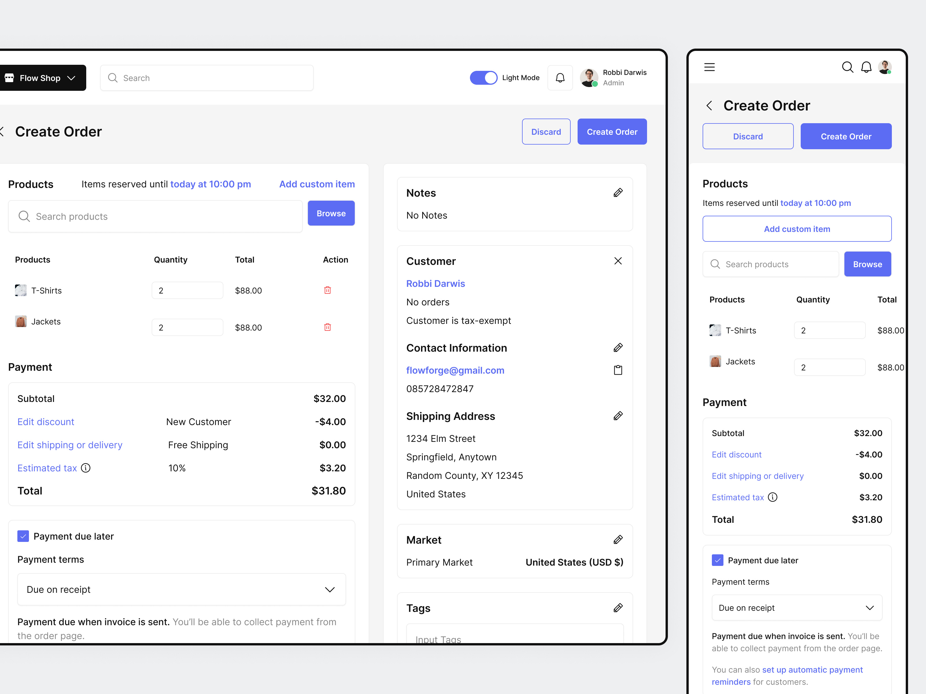 Browse thousands of Create Order images for design inspiration | Dribbble
