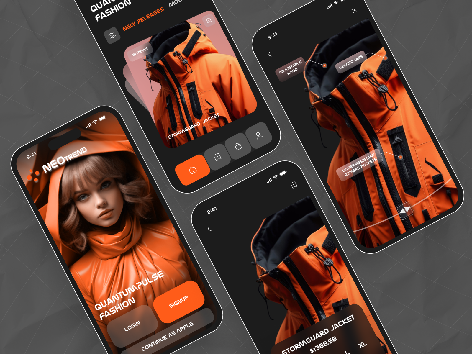 Futuristic Shopping App Design by MQoS UI/UX for MultiQoS on Dribbble