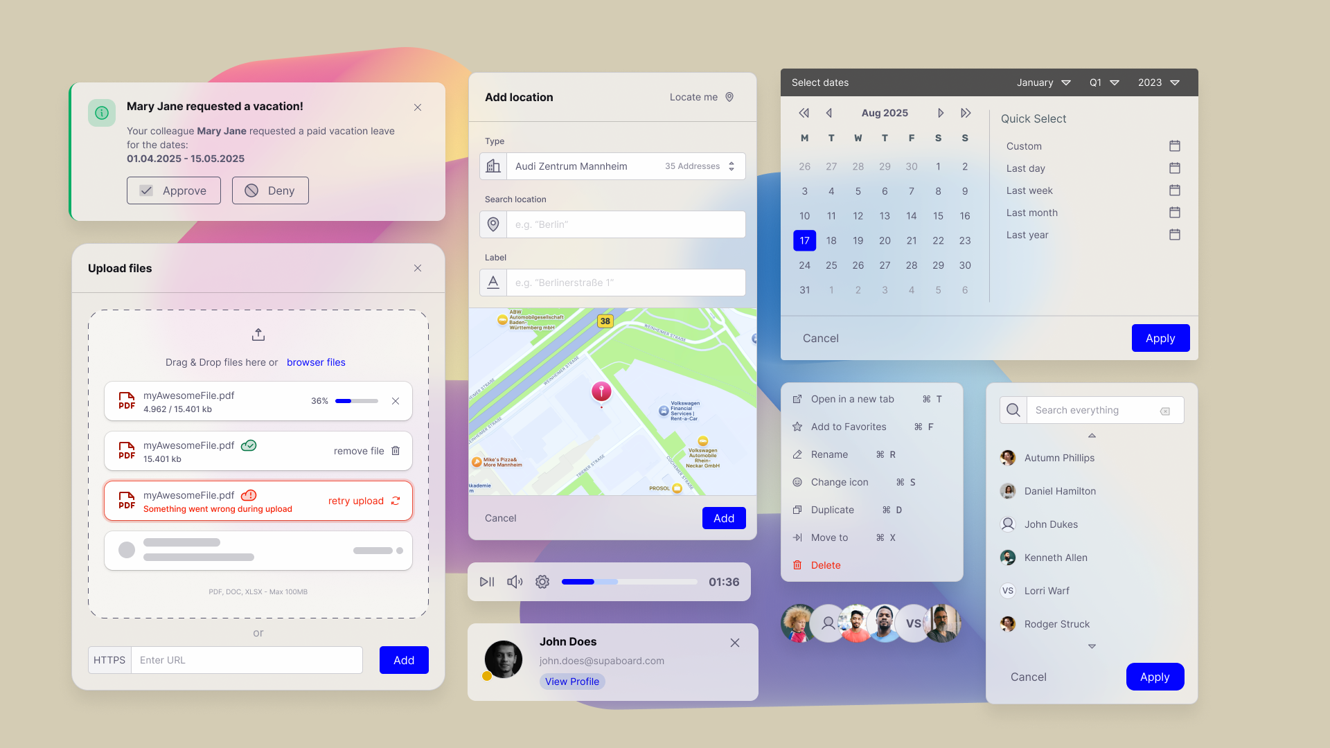 HR Management Tool - UI Design by Victor on Dribbble