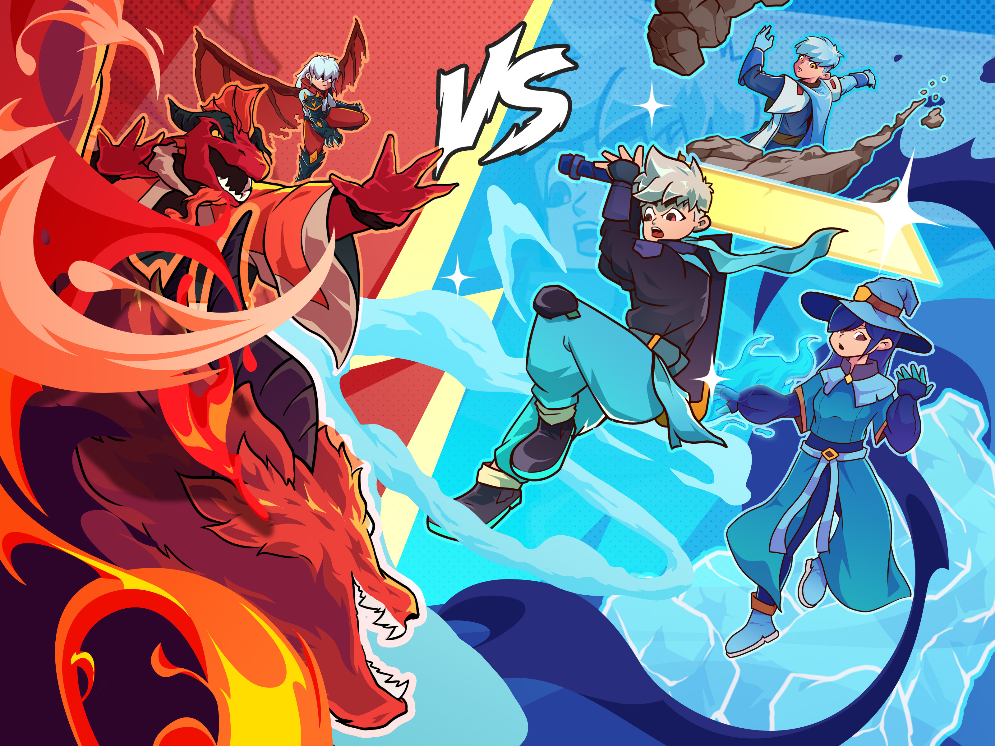 Dragon Slayer - Loading Game Screen Illustation by Daniel Eka for ...