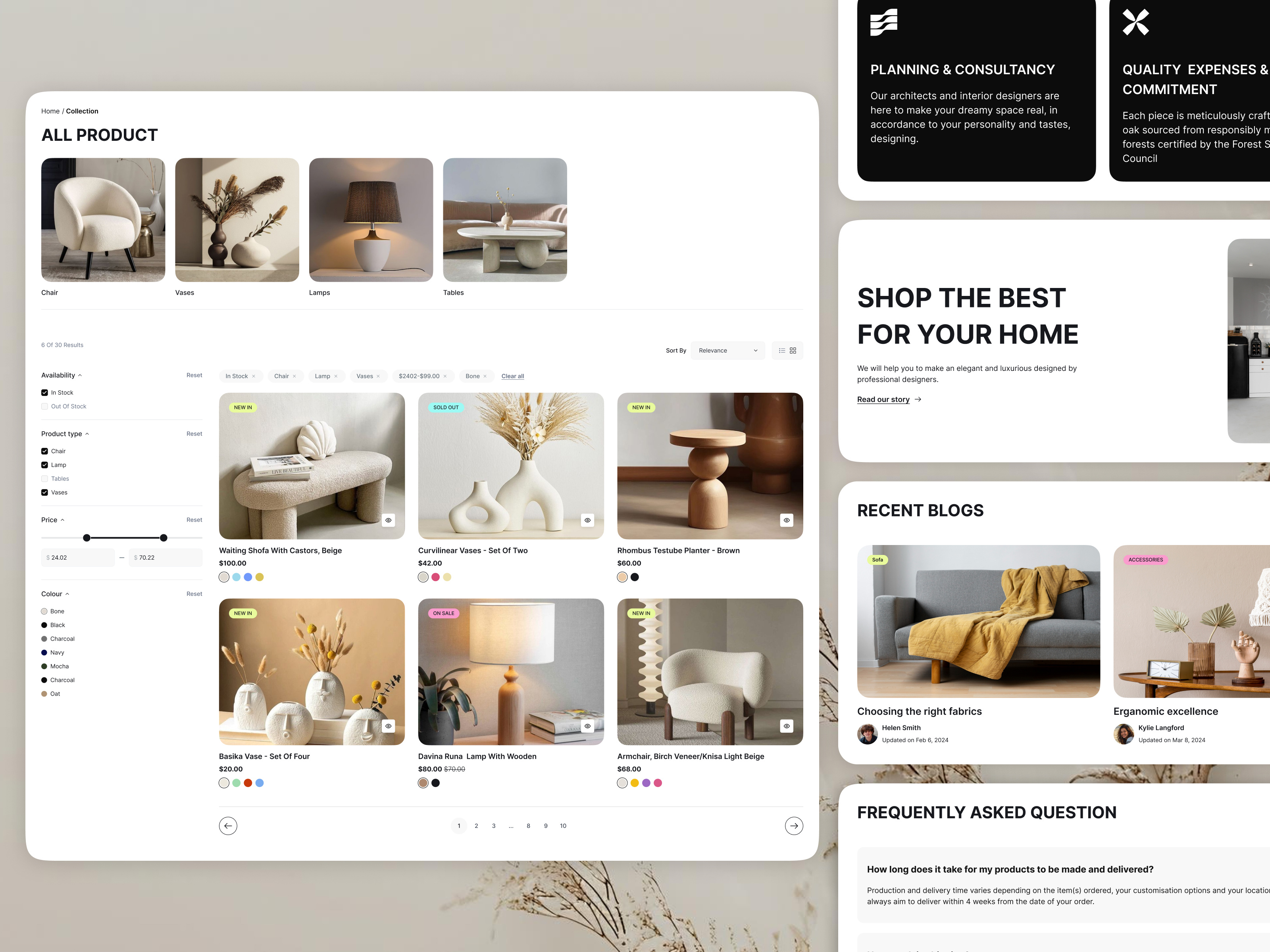Browse thousands of Blog Section images for design inspiration | Dribbble