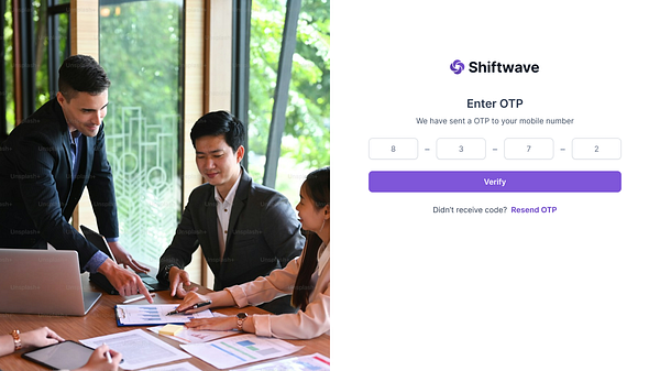 OTP Verification UI for Secure Login Flow by Guru Nivash on Dribbble