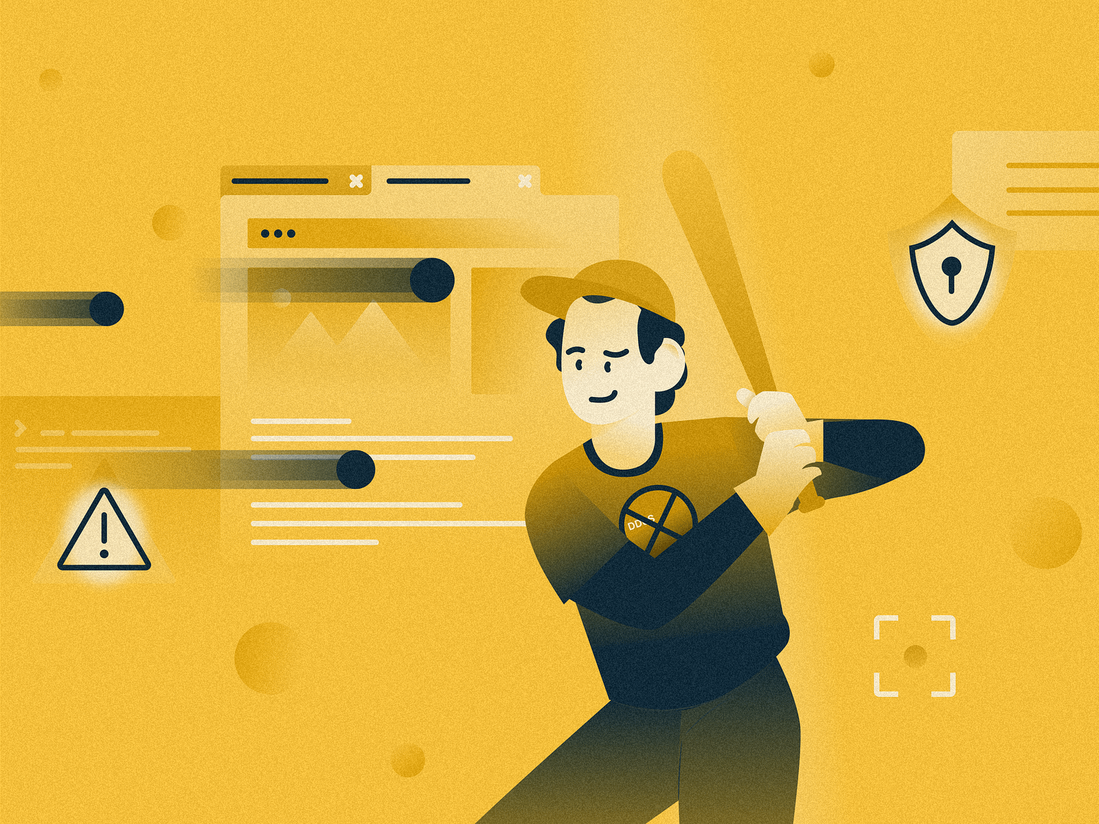 Protection against DDoS attacks by Selectel Design Team on Dribbble